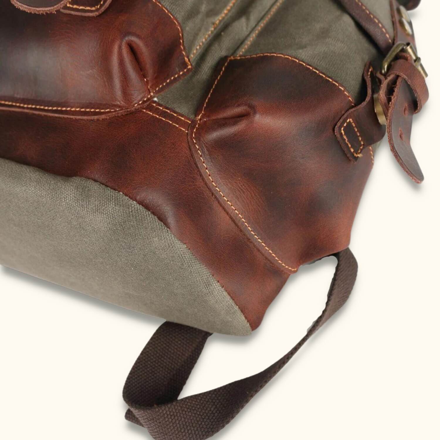 The Heritage - Vintage Canvas Backpack – Western Leather Goods
